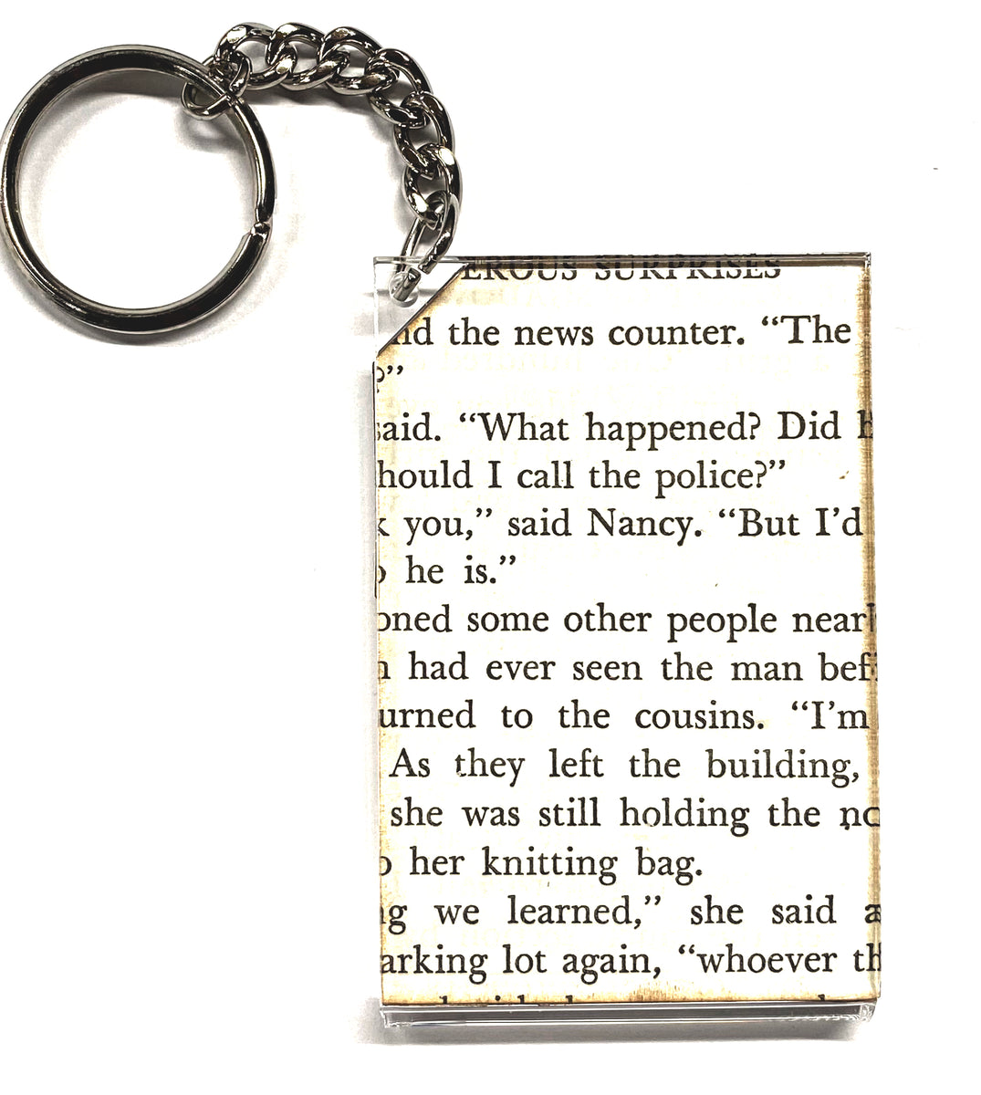 Nancy Drew Collage Key Chain – Nancy Drew Fans